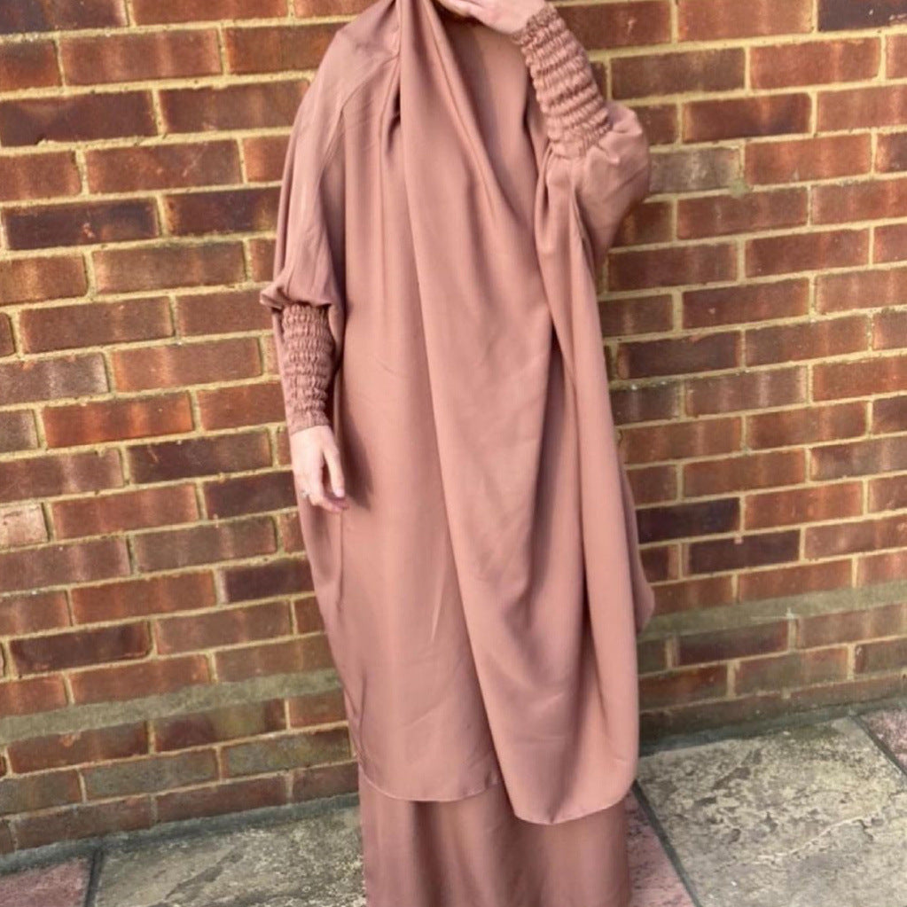 Large Swing Solid Basic Model Color Robe Suit Dress – fitspromag